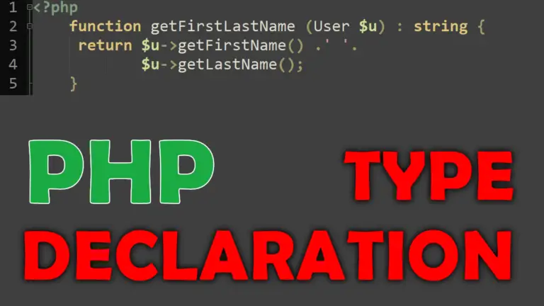 Type Declaration In Php Brainbell